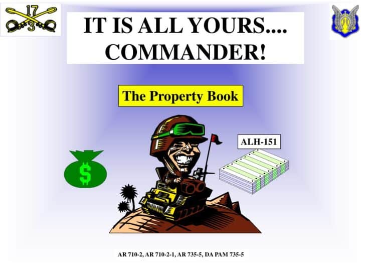 AR 735-5: Property Accountability Regulation 2025 - Army PRT